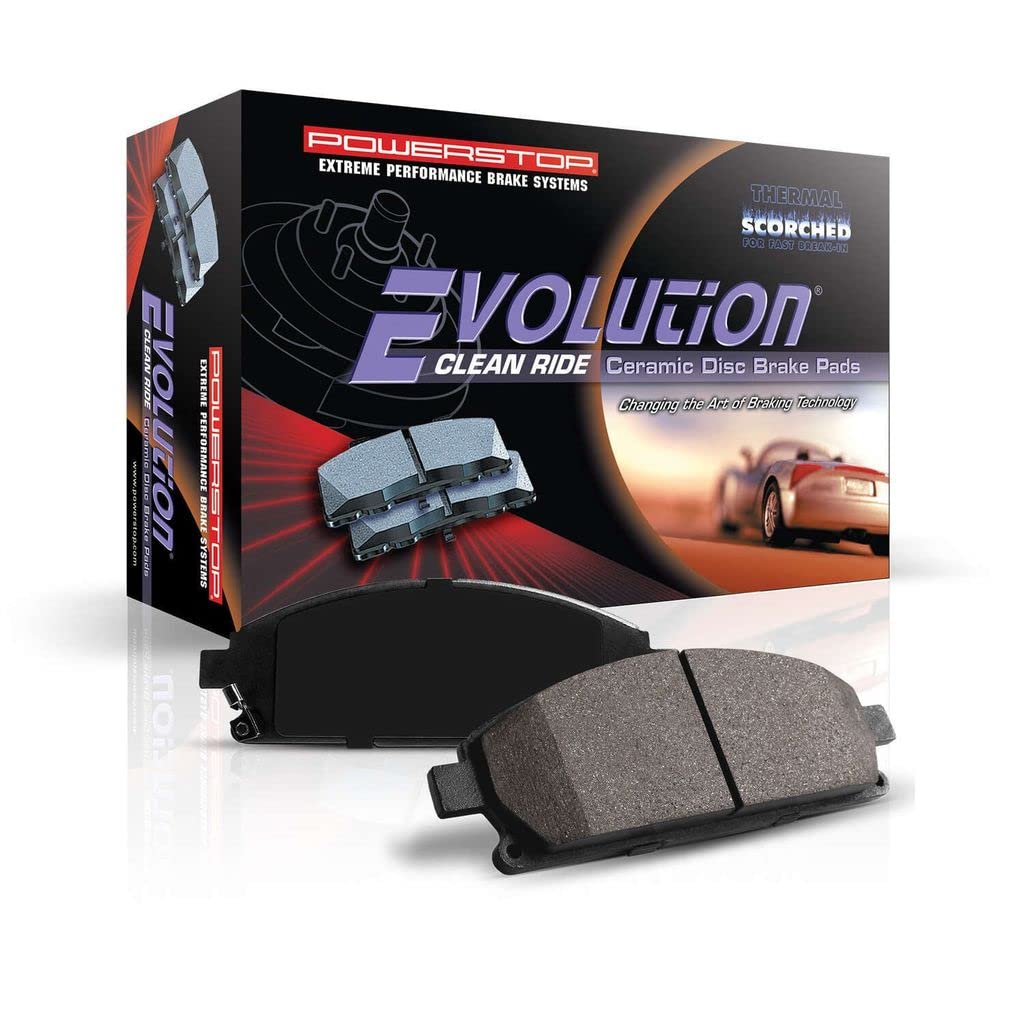 Power Stop 16-2383 Rear Z16 Evolution Ceramic Brake Pads For Ford Expedition 2022-2023, Ford F-150 2021-2023, Ford F-150 Lightning 2022-2023 [Model Specific]