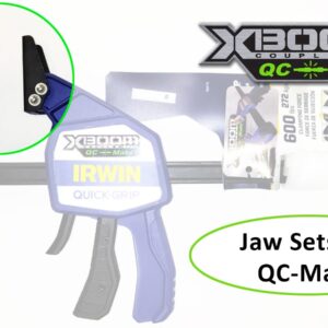 Jaw Set for QC-Mate by XBoom Coupler (1/2" & 3/4" Duo-Jaw Set (1234-DJ))