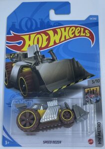 hot wheels - speed dozer - hw metro 3/10 [yellow] #54/250