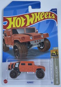 hot wheels 2022 - humvee - baja blazers 3/10 [orange] #25/250