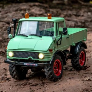 EAZYRC x RocHobby 1/18 Mogrich RC Car RC Crawler 4WD Truck RTR for Sandland for Boys Men Girls with LED Lights 3-Ch 2.4GHz Transmitter Battery USB Charger Included