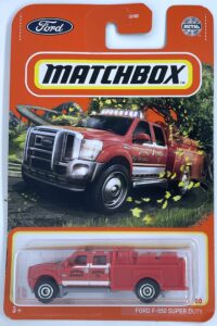 matchbox - ford f-550 super duty [red] - rescue # 29/100