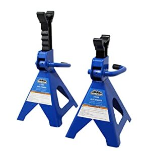 22-Ton HD Locking Pin Jack Stands (Pair)