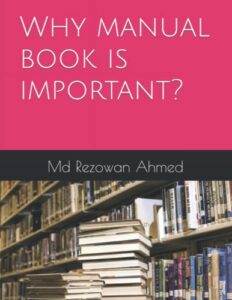 why manual book is important?