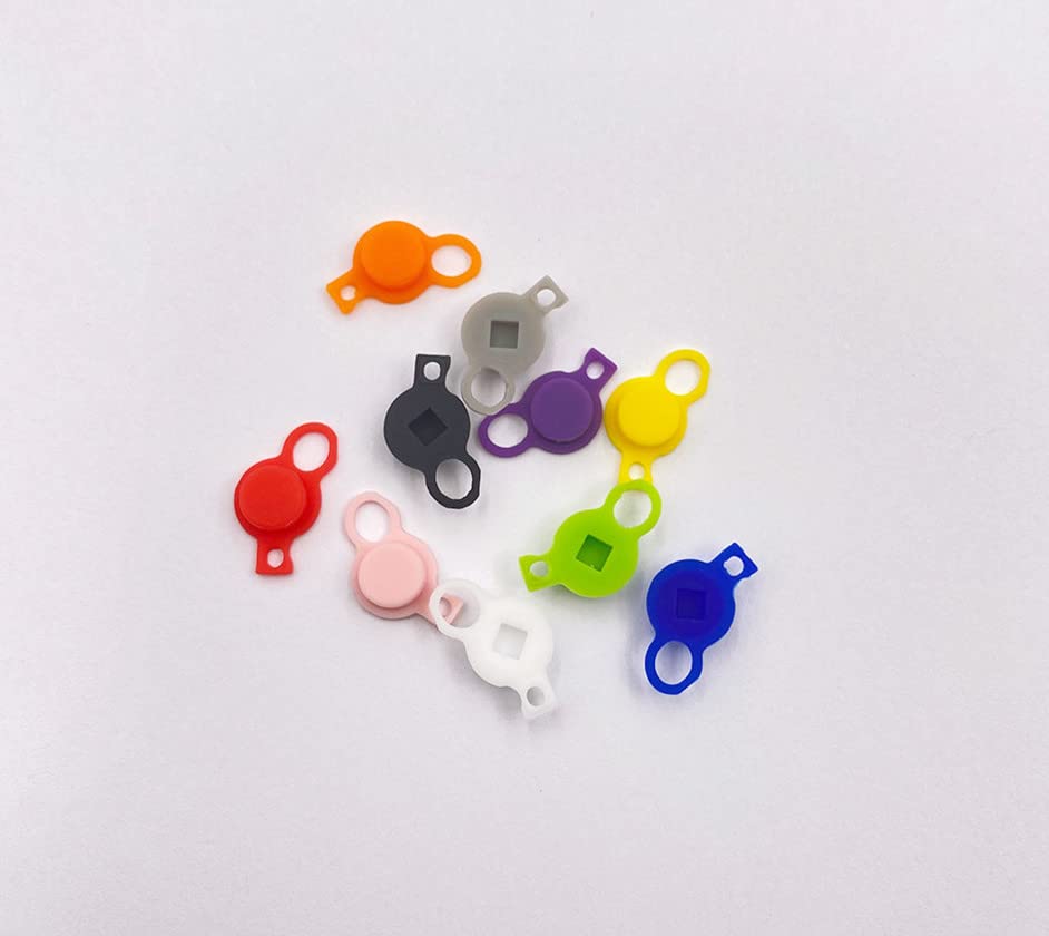 10PCS Colourful Replacement C-Stick C Key Cap Analog C Joystick Stick Cap Cover for New 3DS / New 3DS XL/New 3DS LL 2015