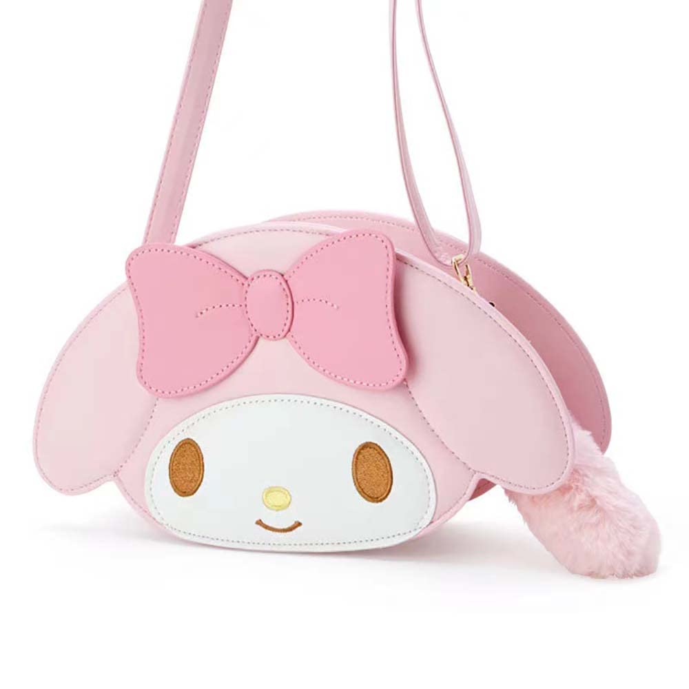 Huositi Cute Cartoon Shoulder Bag Anime Doll Handbag (Pink)