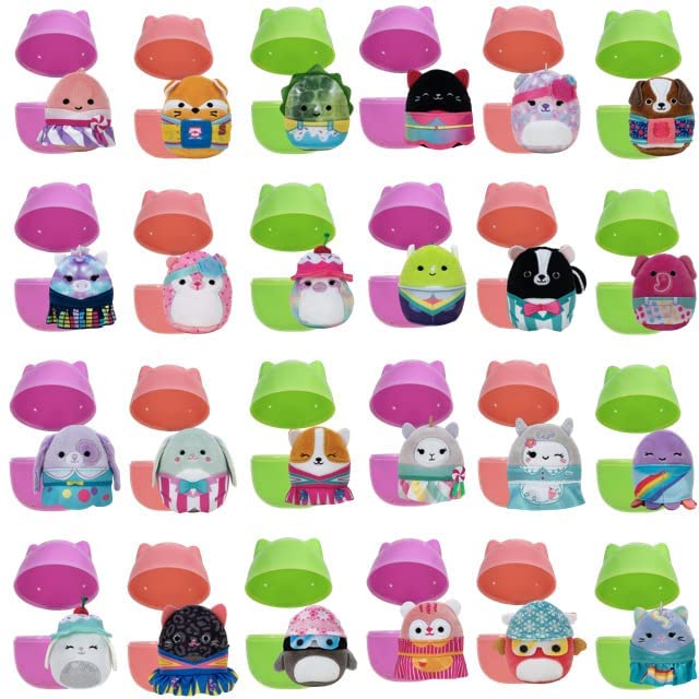 Squishmallows Squishville Series 6 - Assorted 5 Pack - Mini Plush & Accessories - Official Kellytoy - Styles May Vary - Great Stocking Stuffer & Gift for Kids