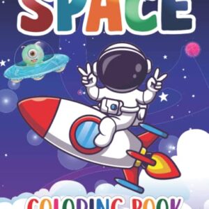 SPACE COLORING BOOK FOR KIDS