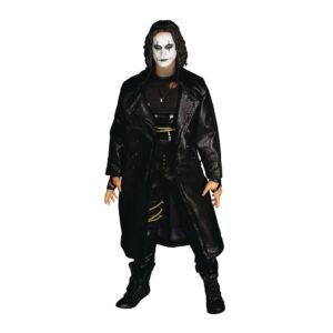 mezco the crow one:12 action figure eric draven 100% plastic, in gift box, manufacturer, multi-colour, h858210