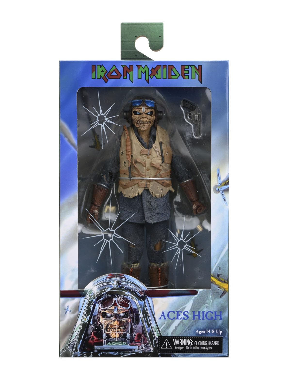 NECA Iron Maiden - Aces High Eddie - 8" Clothed Action Figure