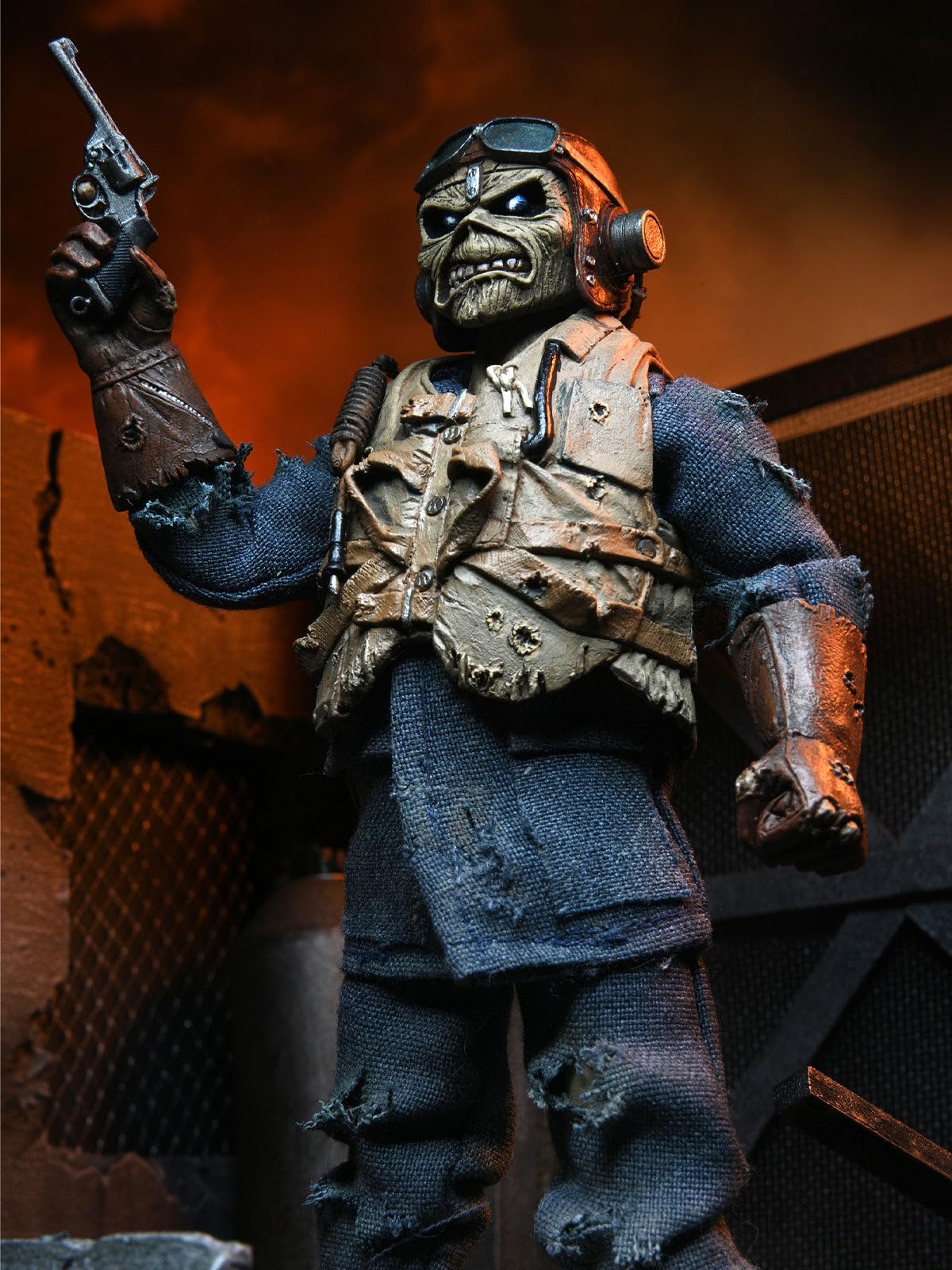 NECA Iron Maiden - Aces High Eddie - 8" Clothed Action Figure