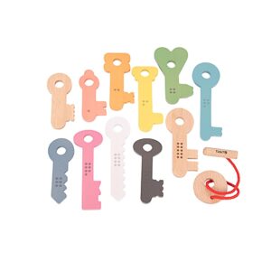 TickiT Rainbow Wooden Keys