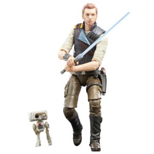 star wars the black series cal kestis toy 6-inch-scale jedi: survivor collectible action figure, toys for kids ages 4 and up