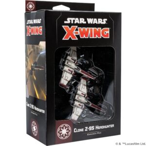 star wars x-wing 2nd edition miniatures game clone z-95 headhunter expansion pack - strategy game for adults and kids, ages 14+, 2 players, 45 minute playtime, made by atomic mass games