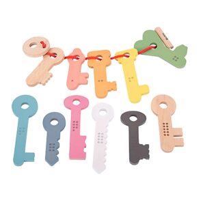 TickiT Rainbow Wooden Keys