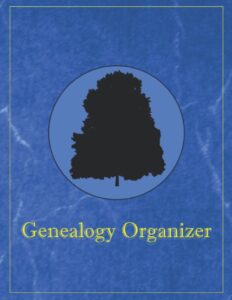 genealogy organizer: book for recording your family tree history. family group sheets for collecting the information of your ancestors.