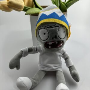 JHESAO 12" Plants and Buckethead Zombies Plush Toys Normal Zombies PVZ Plushies 1 2 Stuffed Soft Doll Buckethead Zombies New