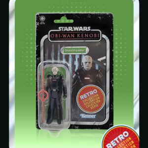 STAR WARS Retro Collection Grand Inquisitor Toy 3.75-Inch-Scale OBI-Wan Kenobi Action Figure, Toys for Kids Ages 4 and Up, Multicolored, F5773