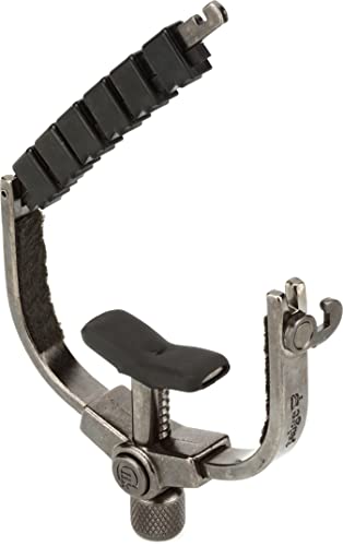 Made in the USA Paige Clik PC-12-ETI Guitar Capo for 12-String Guitars (Black Nickel), Made for 12 String Guitars with an Easy 1-Handed Adjustment with a Quick-Release Button