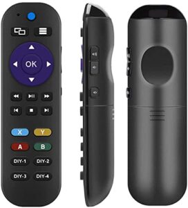 universal remote for xbox one, xbox one s and xbox one x, remote control has 7 learning programmable buttons to control all tvs, soundbar, dvd & receiver