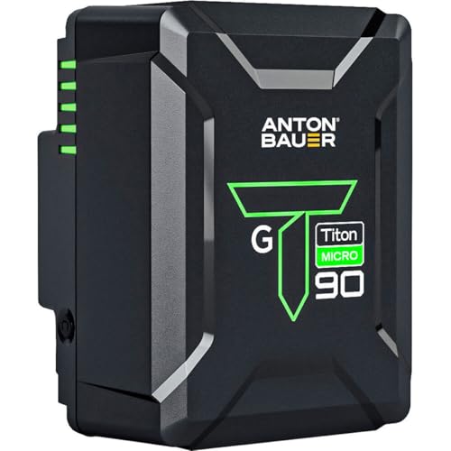 Anton Bauer Titon Micro 90 98Wh Lithium-Ion Gold Mount Battery with Charger