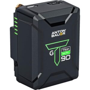 Anton Bauer Titon Micro 90 98Wh Lithium-Ion Gold Mount Battery with Charger