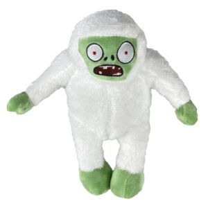 jhesao 10" plants and yeti plush toys normal zombies pvz plushies 1 2 stuffed soft doll yeti zombies new