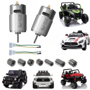 2 pcs 12v rs550 40000rpm electric motor drive engine for power wheel motor upgrade,high speed motor gearbox accessories for power wheels children ride on car replacement parts