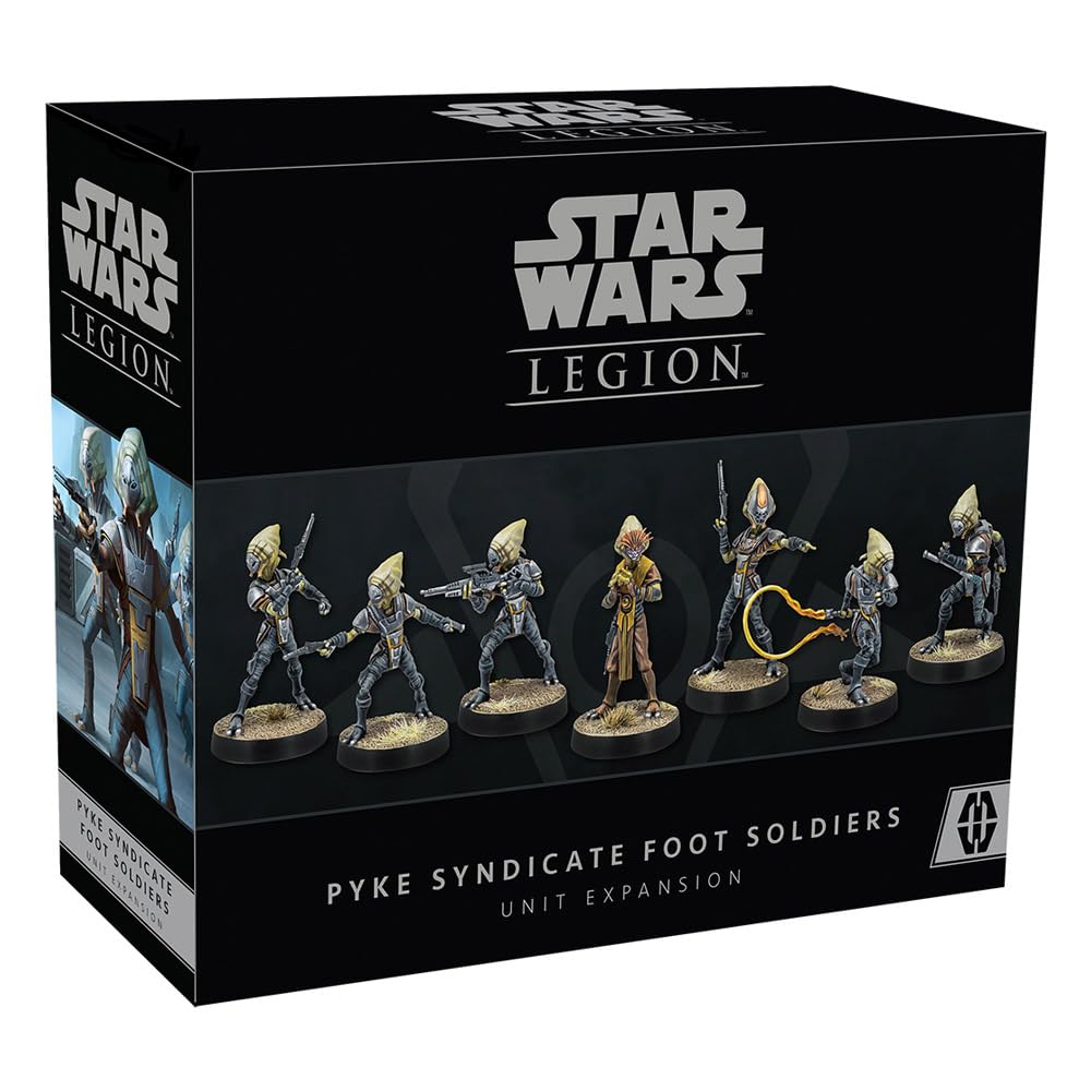 Star Wars: Legion Pyke Syndicate Foot Soldiers Unit Expansion - Tabletop Miniatures Game, Strategy Game for Kids and Adults, Ages 14+, 2 Players, 3 Hour Playtime, Made by Atomic Mass Games