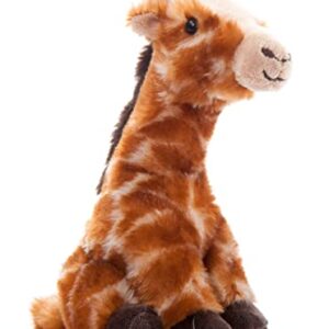 The Petting Zoo Giraffe Stuffed Animal Plushie, Gifts for Kids, Wild Onez Babiez Zoo Animals, Giraffe Plush Toy 6 inches