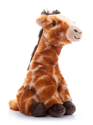 The Petting Zoo Giraffe Stuffed Animal Plushie, Gifts for Kids, Wild Onez Babiez Zoo Animals, Giraffe Plush Toy 6 inches