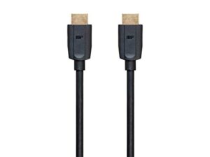 monoprice 8k ultra high speed hdmi cable - hdmi 2.1, 8k@60hz, 4k@120hz, 48gbps, hdr, vrr, 15ft, black