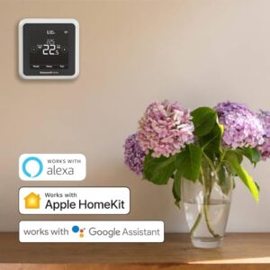 Honeywell Home RTH8800WF2022, T5 WiFi Smart Thermostat, 7 Day-Programmable Touchscreen, Alexa Ready, Geofencing Technology, Energy Star, C-Wire Required