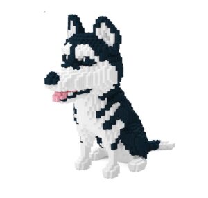 bdydt dog husky micro building blocks set（2524pcs） gift for adults and kids