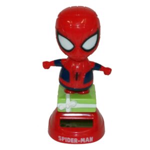 solar christmas spiderman bobble