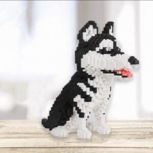 BDYDT Dog Husky Micro Building Blocks Set（2524PCS） Gift for Adults and Kids