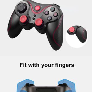 Megadream Android Game Controller, Key Mapping Function Wireless Gaming Controller Gamepad Compatible with PUBG Mobile, Call of Duty Mobile, for Android Phone & Tablet, Samsung, Redmi, Motorola, TCL, Oneplus - Not for iOS/PC