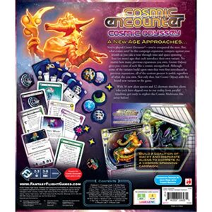 Cosmic Odyssey Board Game EXPANSION - Classic Strategy Game of Intergalactic Conquest for Kids and Adults, Ages 14+, 3-8 Players, 2-3 Hour Playtime, Made by Fantasy Flight Games