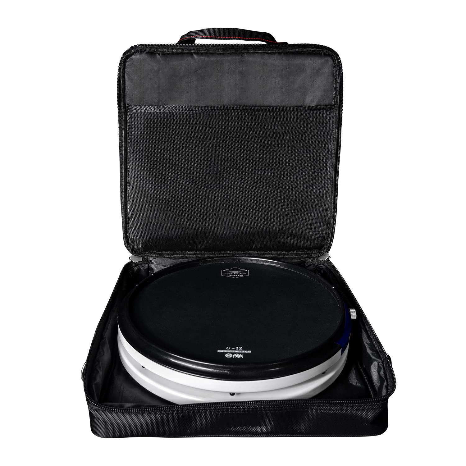 HUN U12 Tunable Marching Pad, 12 inch Marching Pad, 12 inch Snare Drum Pad with Bag, Double sided drum pad, Snare Sound Drum Pad, real feeling drum pad, Active Snare Practice Pad