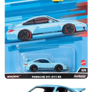 Hot Wheels Car Culture Circuit Legend, Premium 1:64 Scale Die-Cast Porsche 911 GT3 RS, Collectable Vehicle