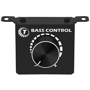 Taramps Universal Bass knob Control Car Bass Controller Volume Regulator Knob Amplifier RCA Audio ON/Off for Amp, Durable, Volume Remote, Black, Small, Adjuster