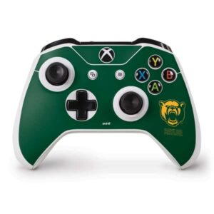 skinit decal gaming skin compatible with xbox one s controller - officially licensed college baylor mascot design