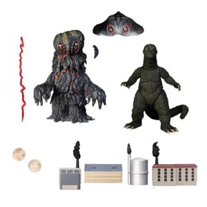 mezco - 5 points xl godzilla vs hedorah boxed set