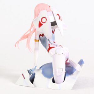 Zero Two Darling in The FRANXX Code 002 PVC Anime Statue Model (Color: White) in Display Box