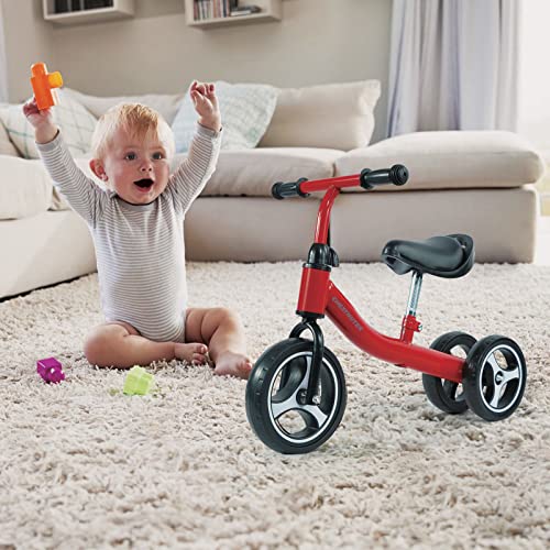 CHESTNUTER Baby Balance Bike, 1 2 3 Year Old Gifts,Ride on Toys for 1 Year Old, Best First Birthday Gift, Toddler Bike with 3 Wheels no Pedal