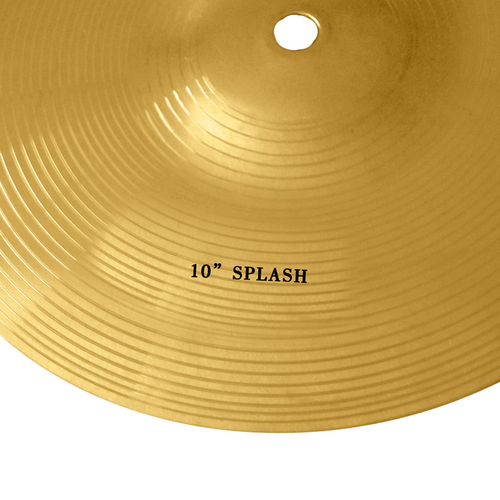 Mosico 10" Splash Cymbal Hero Series Drum Practice Cymbal For Drum Set (10"SP)