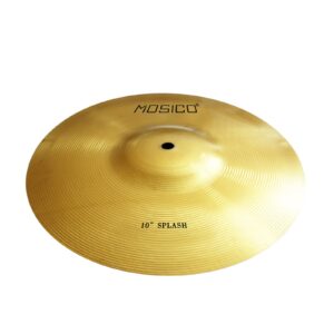 Mosico 10" Splash Cymbal Hero Series Drum Practice Cymbal For Drum Set (10"SP)