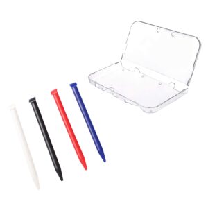 new 3ds xl charger bundle, 4 pack stylus pen and 1 pack new 3ds xl protective shell for nintendo new 3ds xl