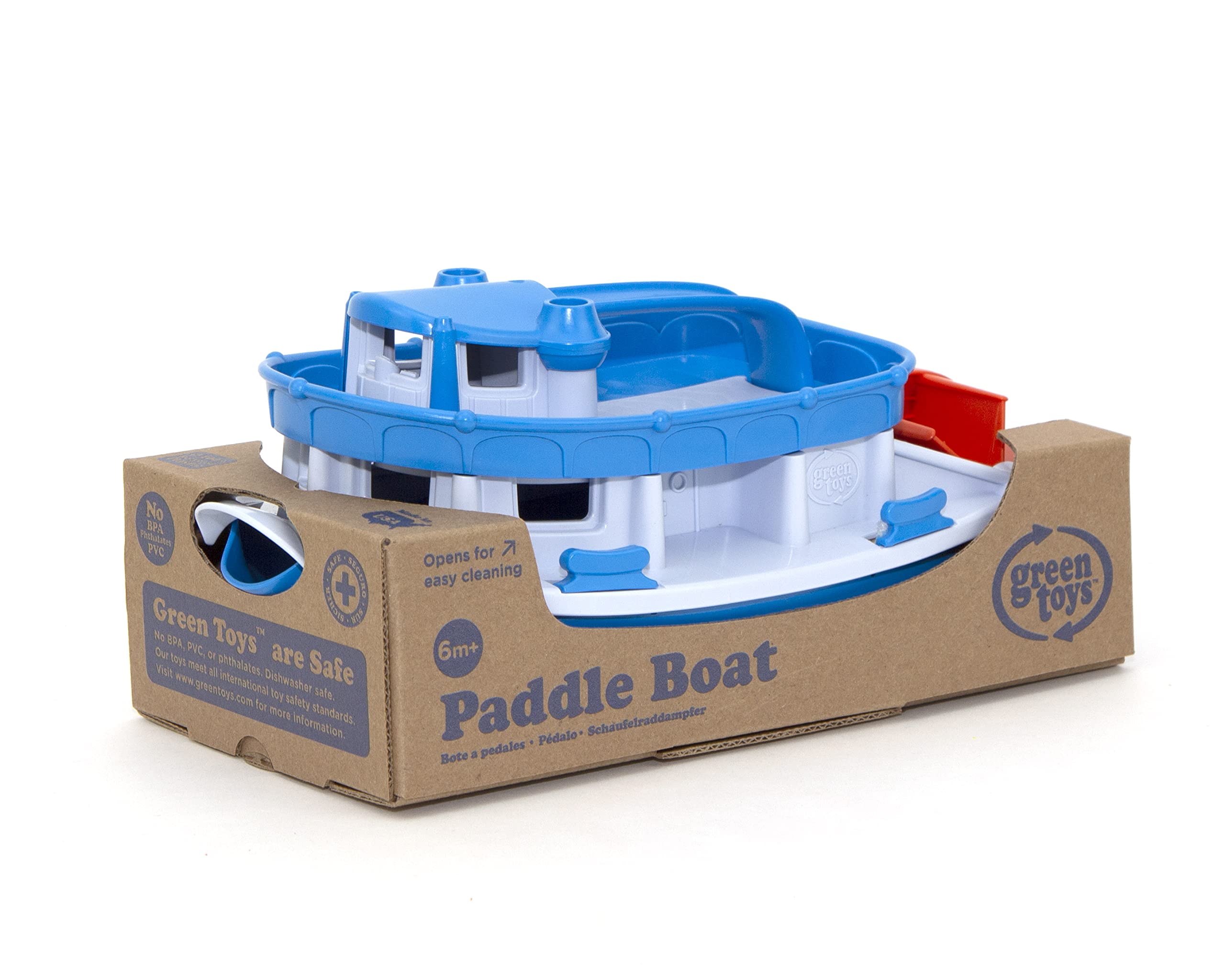 Green Toys Paddle Boat Assorted Colors CB