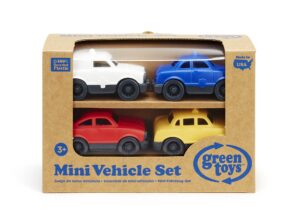 green toys mini vehicle 4-pack cb2